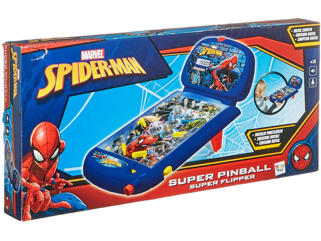 Acheter The Amazing Spiderman Super Pinball - Juguetilandia