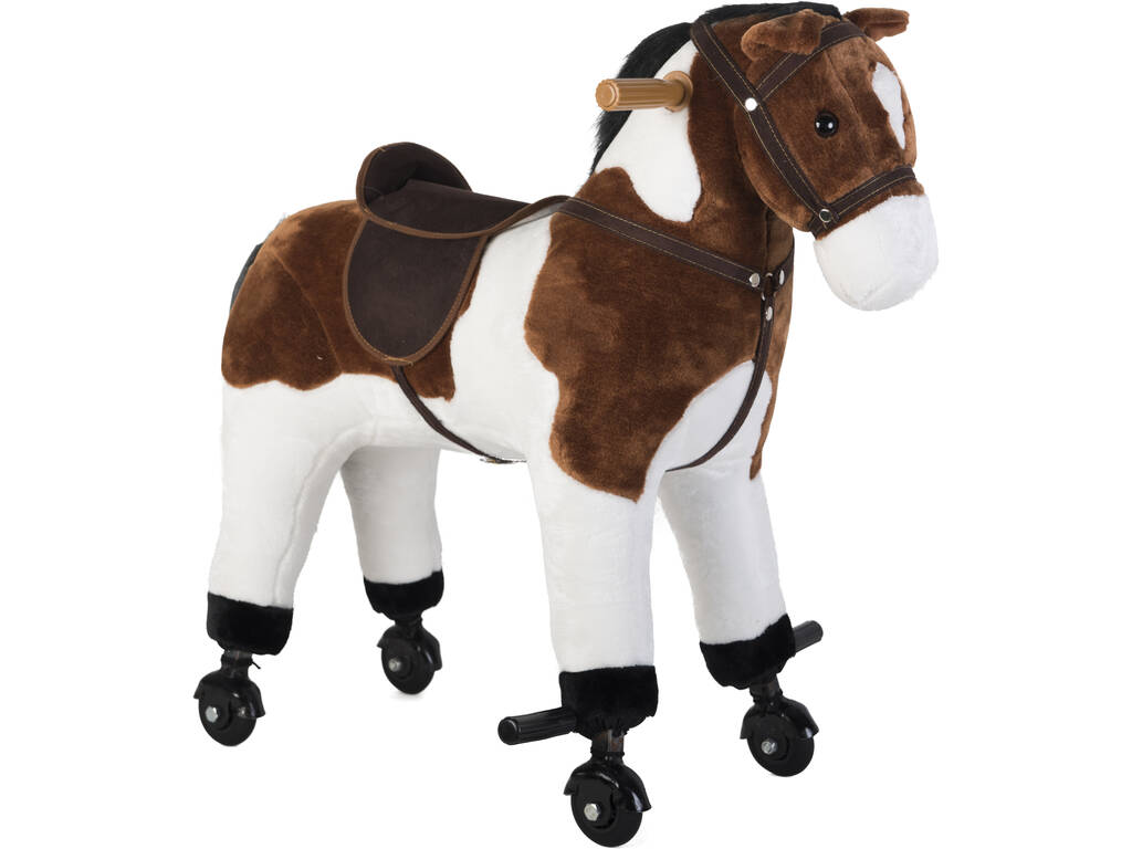 Caballo Con Ruedas y Sonidos 65x33x64 cm. - Juguetilandia