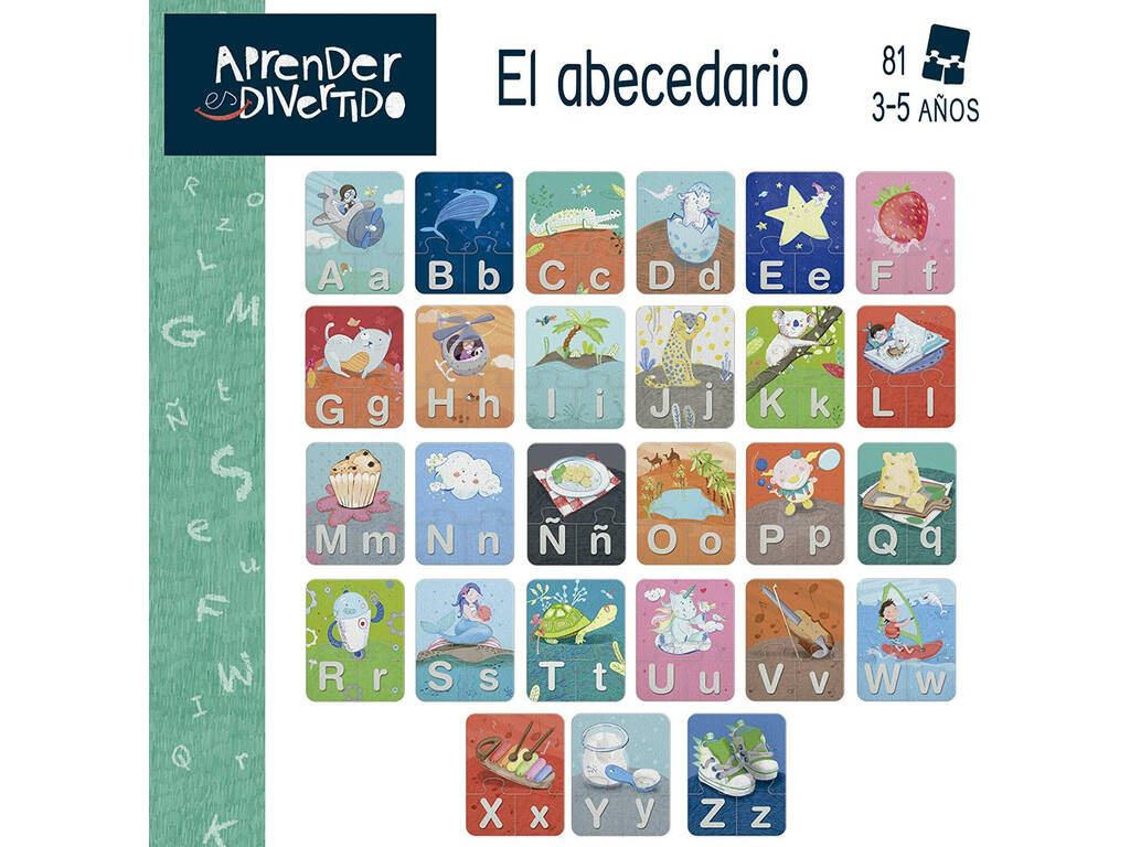 Aprender Es Divertido El Abecedario Educa 18696 - Juguetilandia