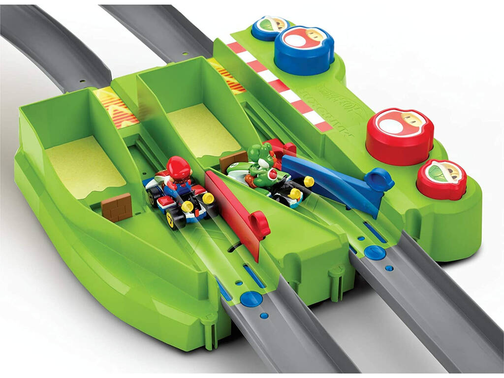 Hot Wheels Pista Circuito de Mario Kart Mattel GCP27 - Juguetilandia
