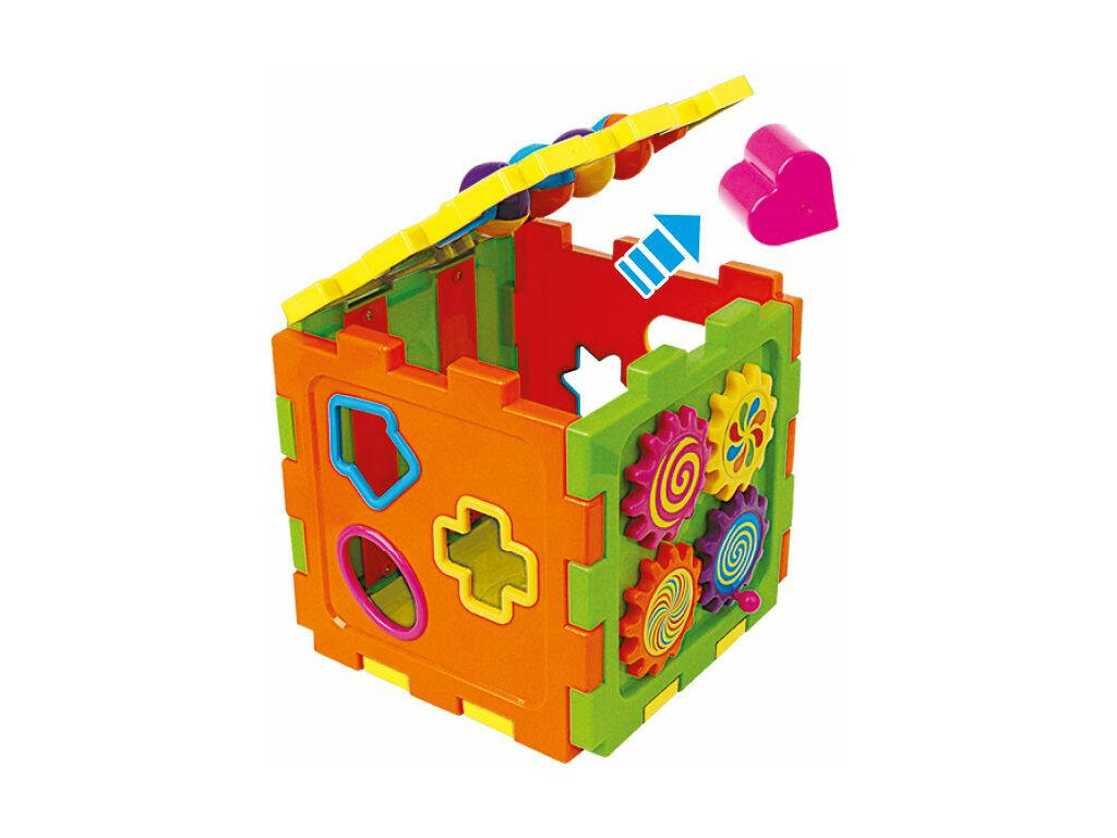 Cubo Actividades Formas y Colores - Juguetilandia