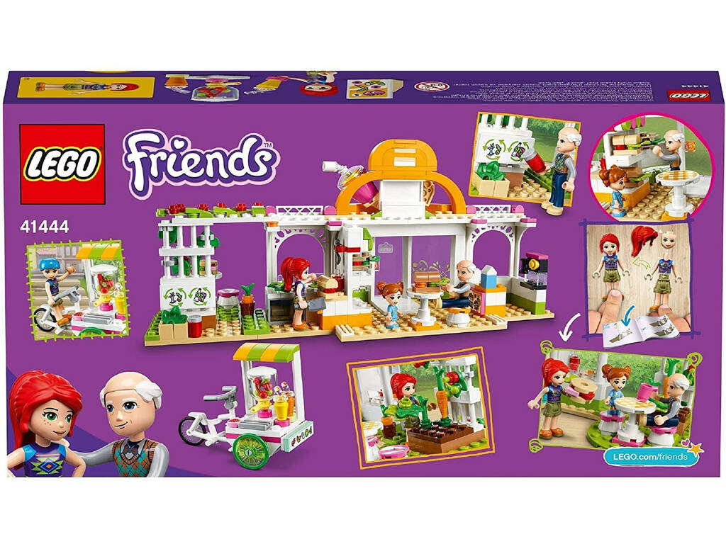 Lego Friends Cafetaria Orgánic de Heartlake City 41444 - Juguetilandia