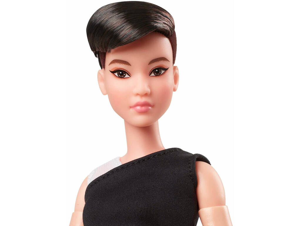 Barbie Signature Looks Pelo Corto Moreno Mattel GXB29 - Juguetilandia