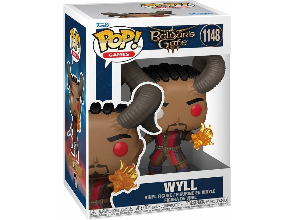 Funko Pop Games Baldur’s Gate Figura Wyll | Juguetilandia